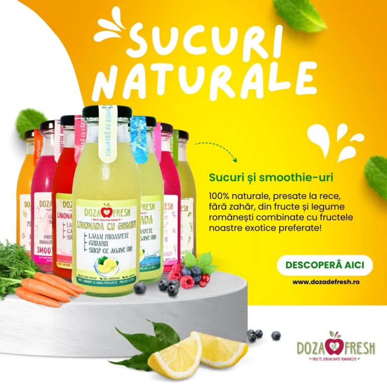 Fabrica de Sucuri Naturale • Limonade • Smoothie Delicioase
